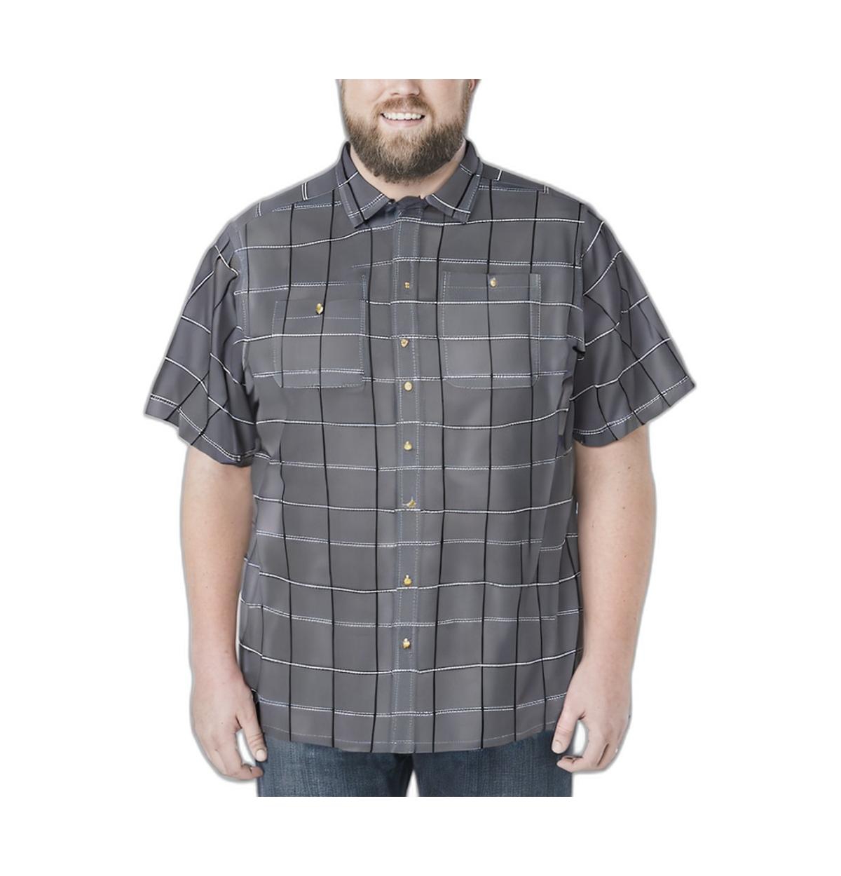 Click here for KingSize Big & Tall Check Short-Sleeve Sport Shirt... prices