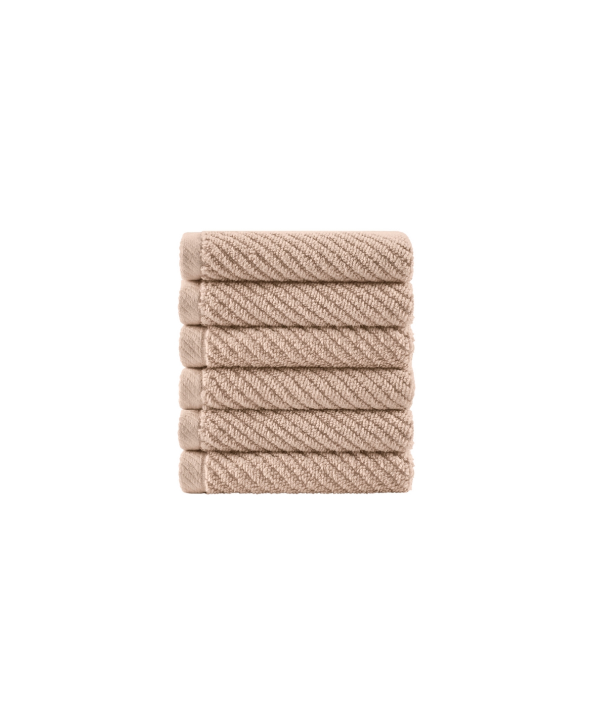 Click here for Madison Park Diagonal Ribbed Cotton 6-Pc. Washclot... prices
