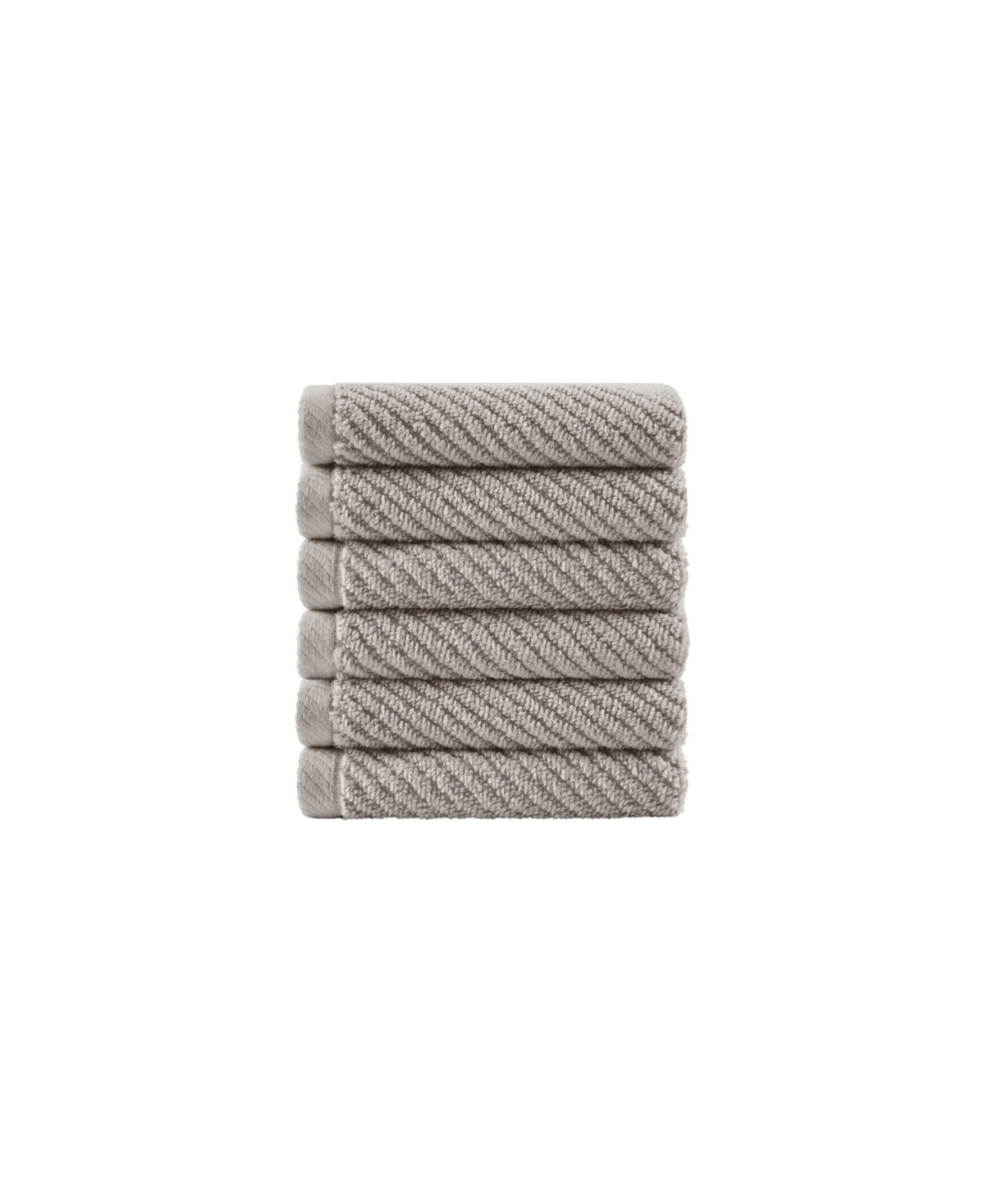 Click here for Madison Park Diagonal Ribbed Cotton 6-Pc. Washclot... prices