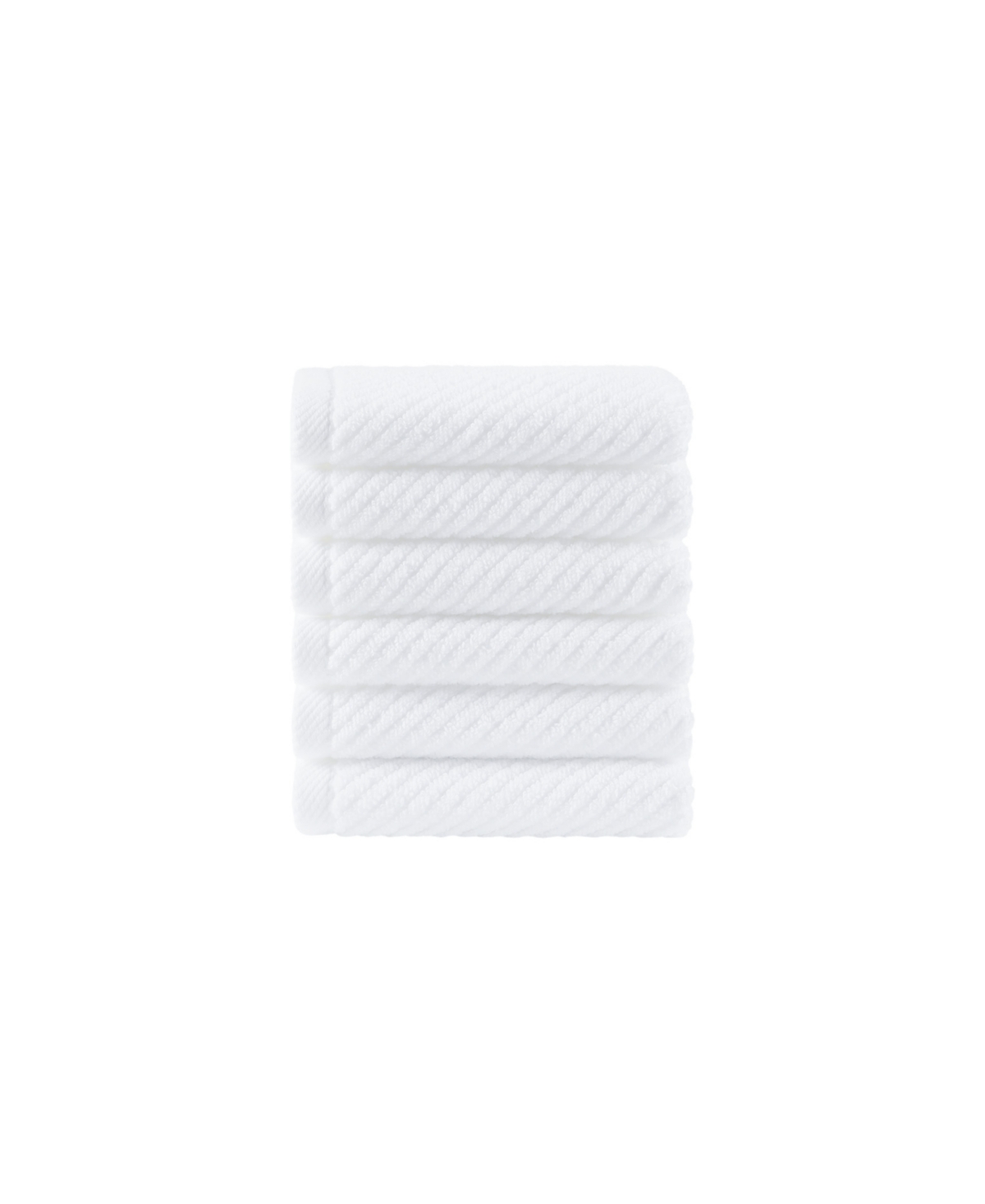 Click here for Madison Park Diagonal Ribbed Cotton 6-Pc. Washclot... prices