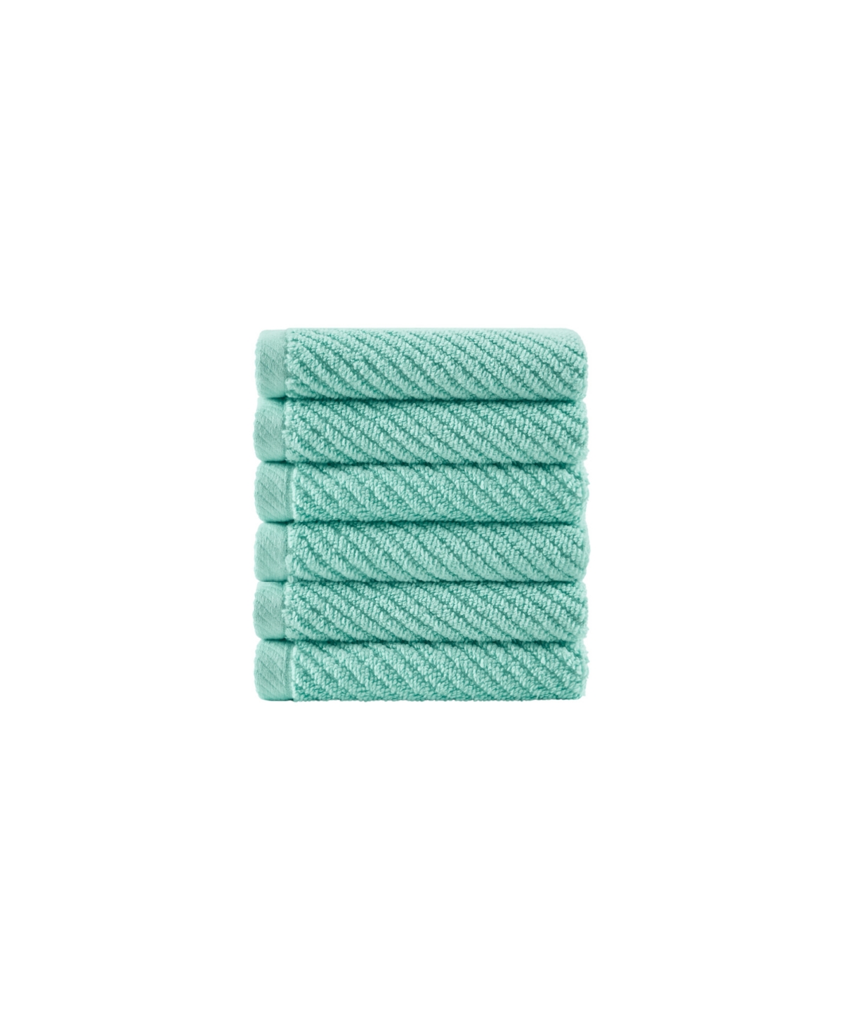 Click here for Madison Park Diagonal Ribbed Cotton 6-Pc. Washclot... prices