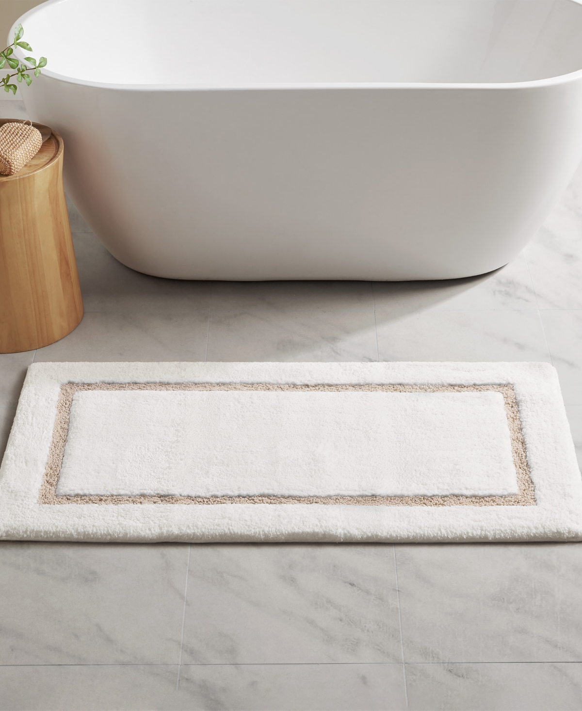 Click here for Madison Park Roan Border Tufted Bath Rug  24 x 48... prices