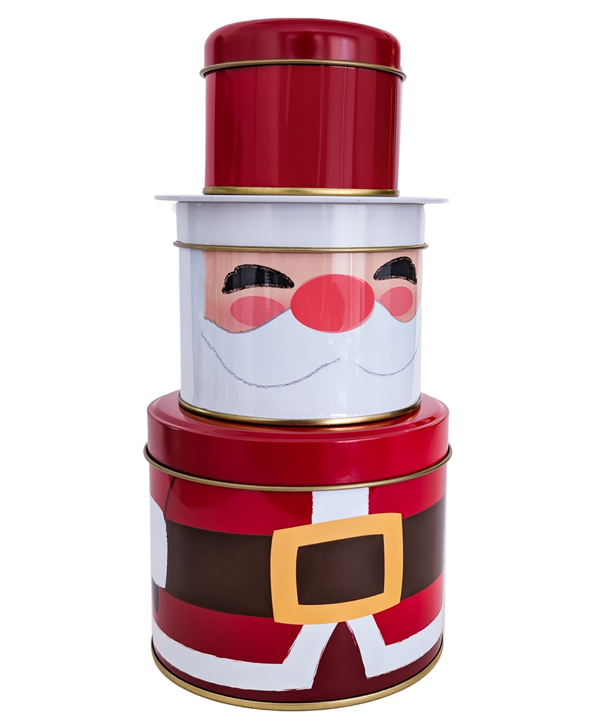 Click here for Original Gourmet Holiday Three Tiered Santa Cookie... prices