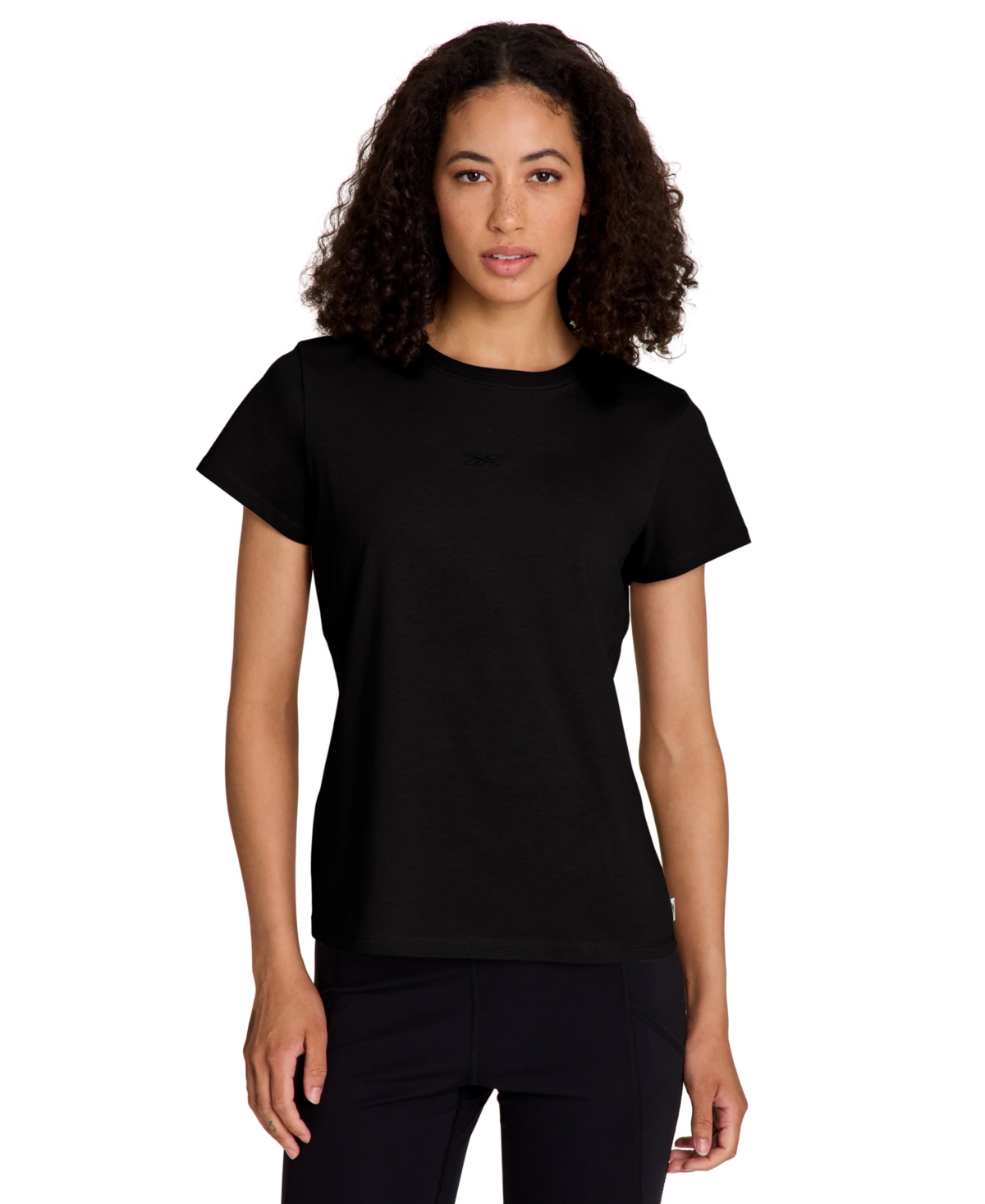 Click here for Reebok Womens Crewneck T-Shirt - Black prices