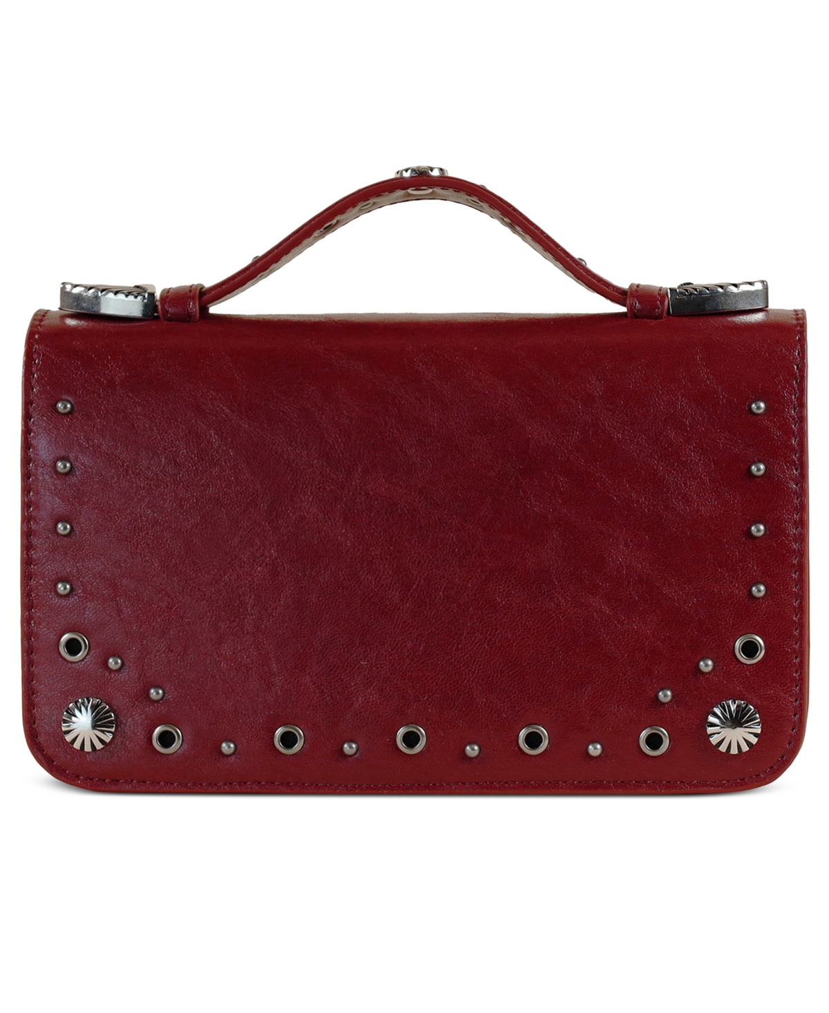 Click here for Sam & Libby Nia Top Handle Crossbody Bag - Oxblood prices