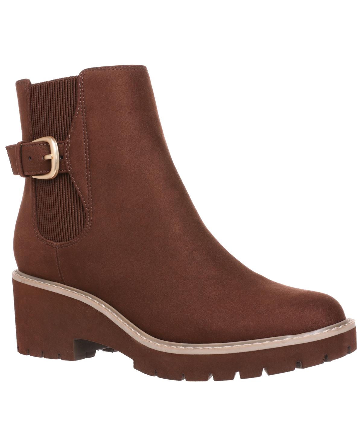 Click here for Style & Co Womens Vaill Lug Wedge Booties  Macys E... prices