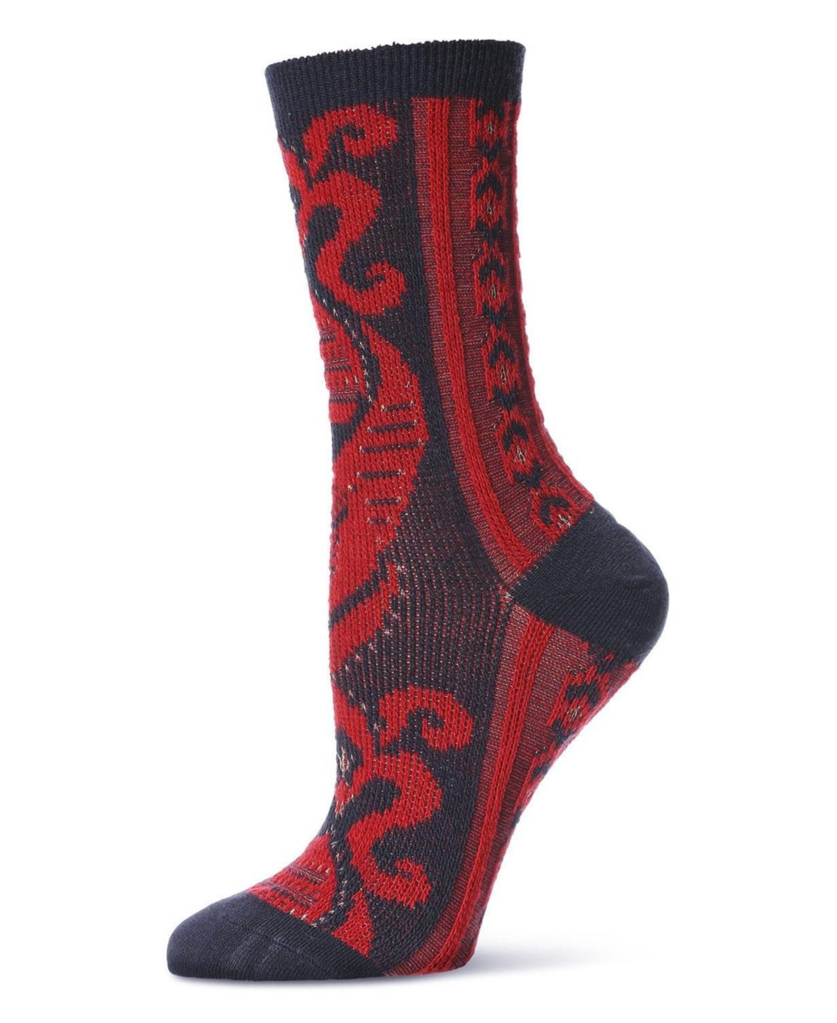 Click here for MeMoi Womens S-Swirl Super Comfi Soft-Fit Crew Soc... prices