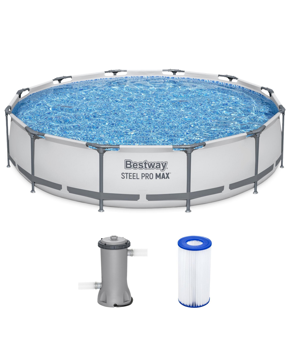 Click here for Bestway Steel Pro Max 12 Foot by 30 Inch Above Gro... prices