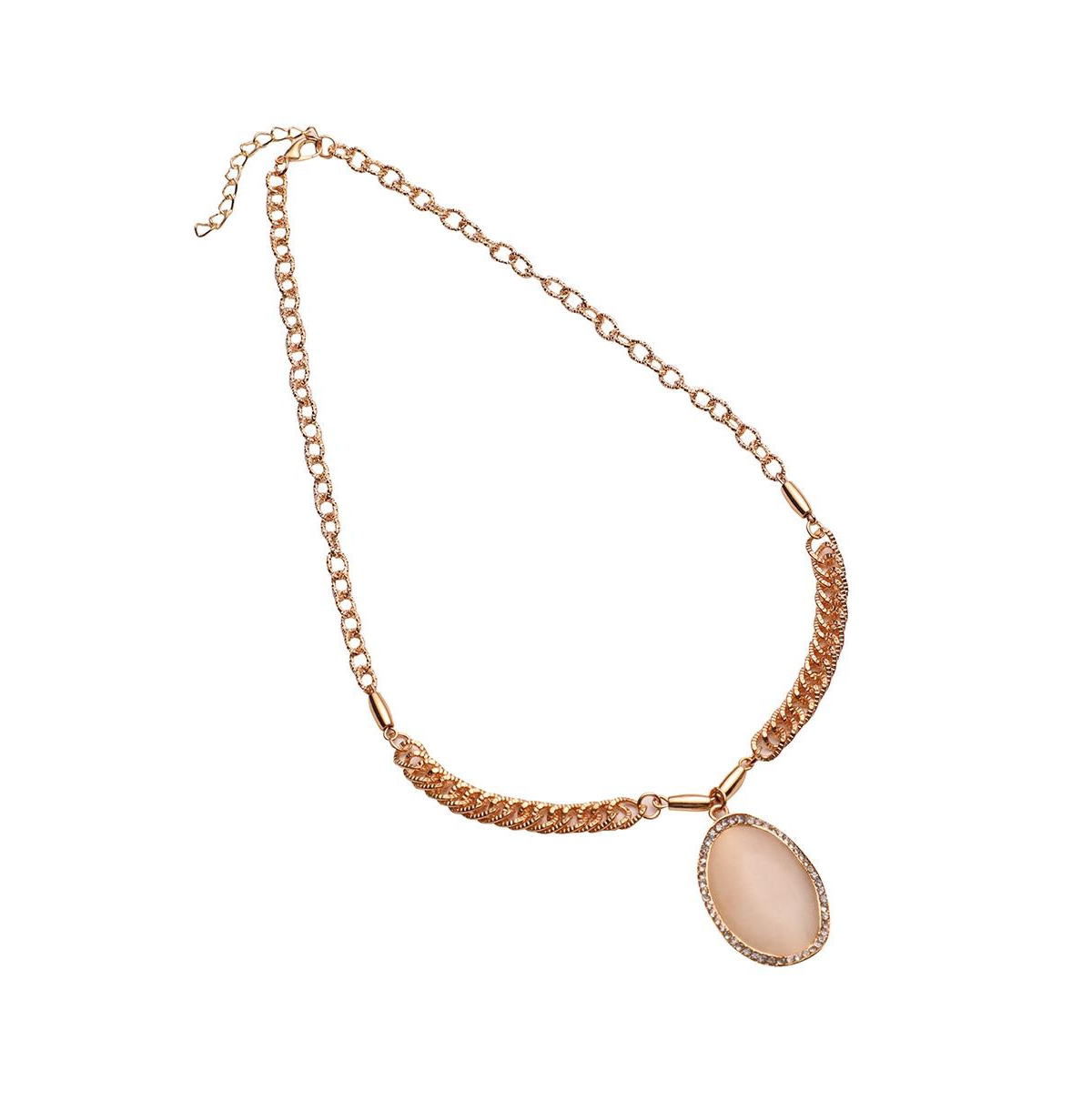 Click here for Sohi Womens Moonlight Vortex Collar Necklace - Gol... prices