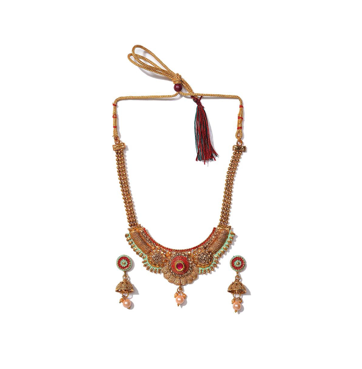 Click here for Sohi Womens Gold Plated Designer Stone Jewellery S... prices