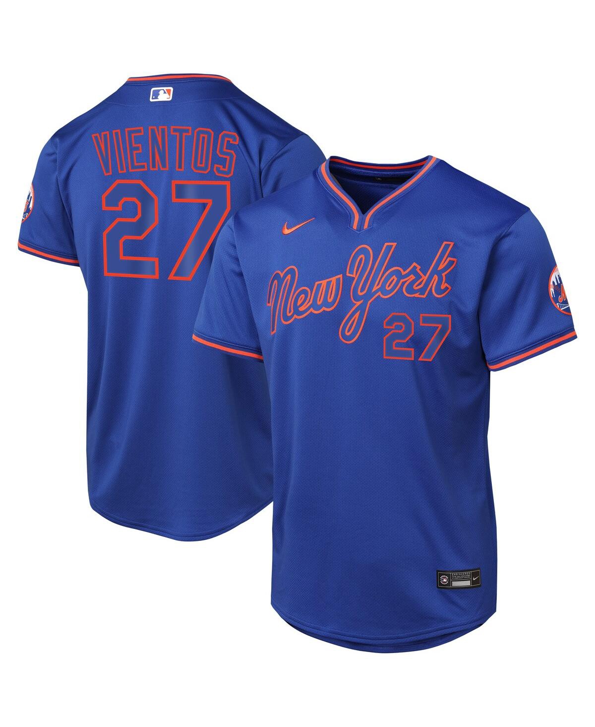 Click here for Nike Big Boys and Girls Mark Vientos Royal New Yor... prices