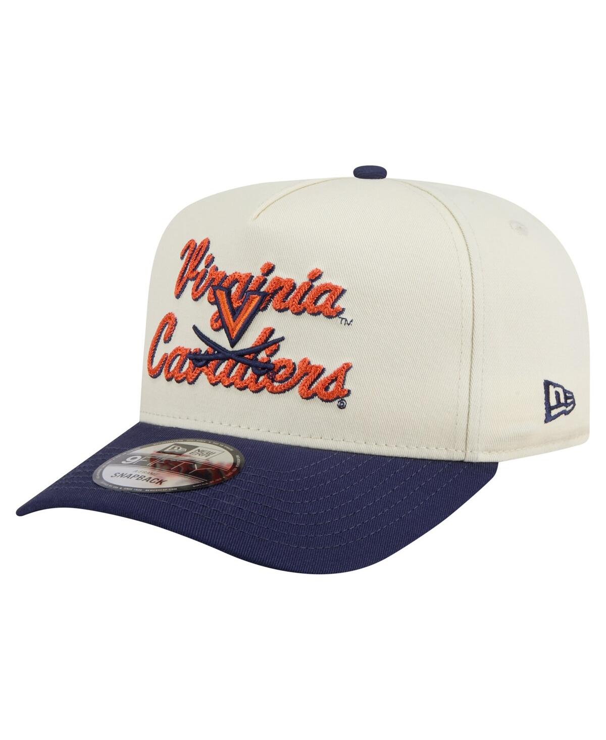 Click here for New Era Mens Cream/Navy Virginia Cavaliers Vintage... prices