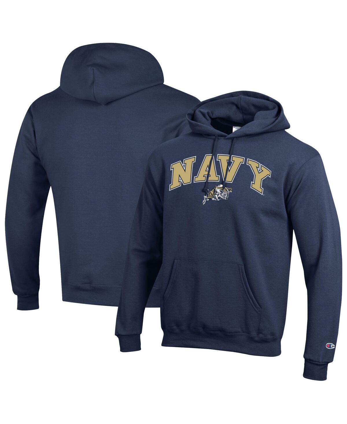 Click here for Champion Mens Navy Midshipmen Arched Logo Fleece P... prices