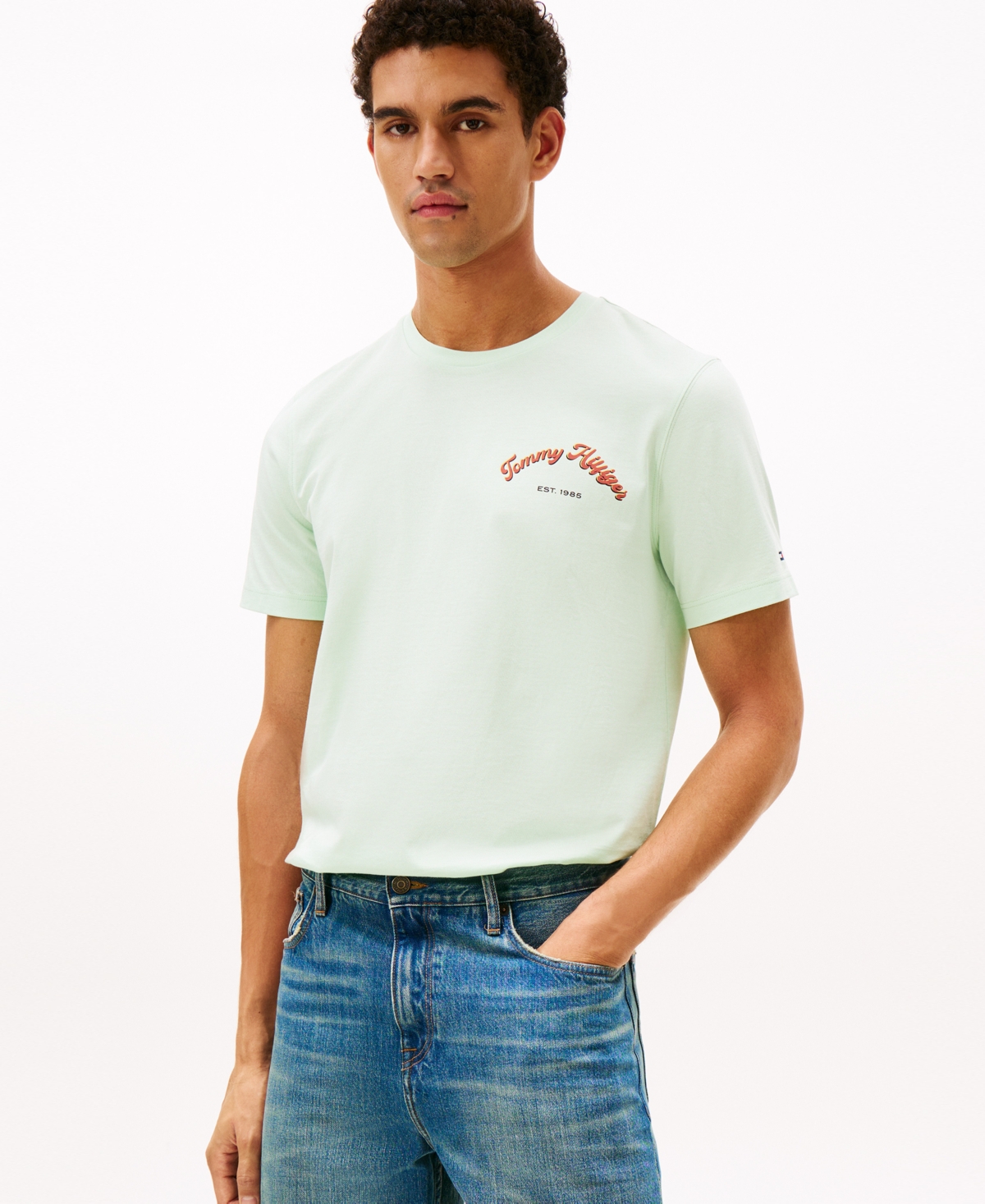 Click here for Tommy Hilfiger Mens Crewneck Short Sleeve T-Shirt... prices