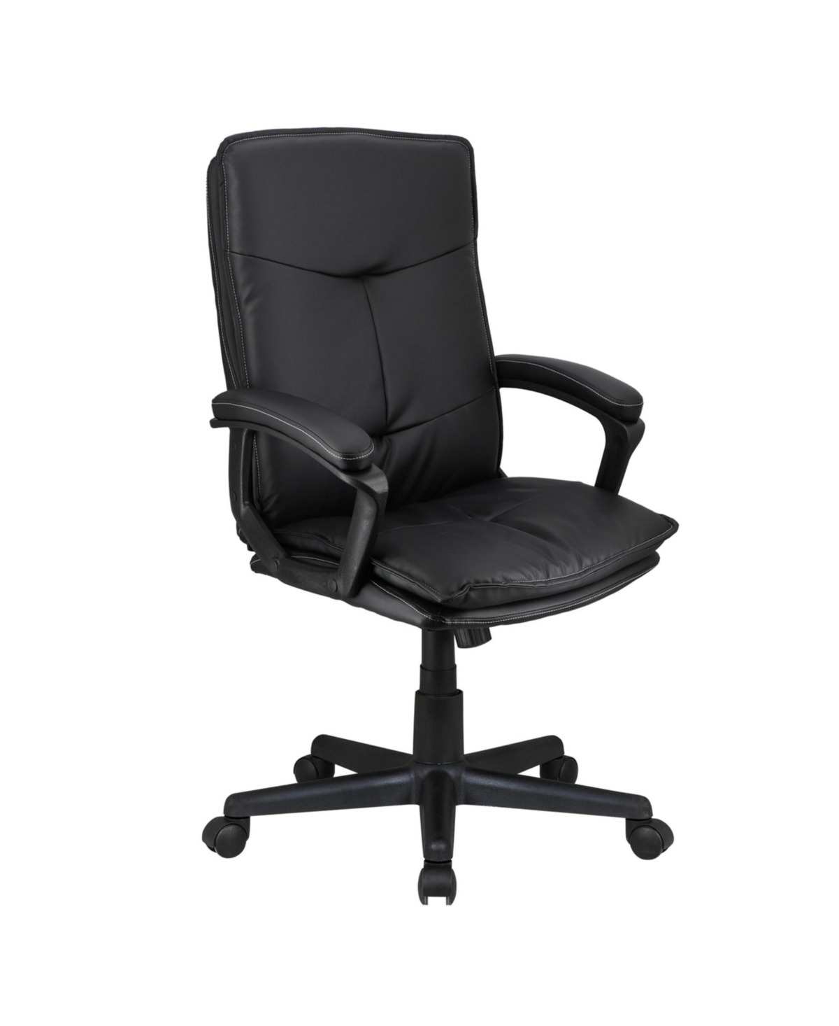 Click here for Elama High Back Tufted Faux Leather Adjustable Off... prices