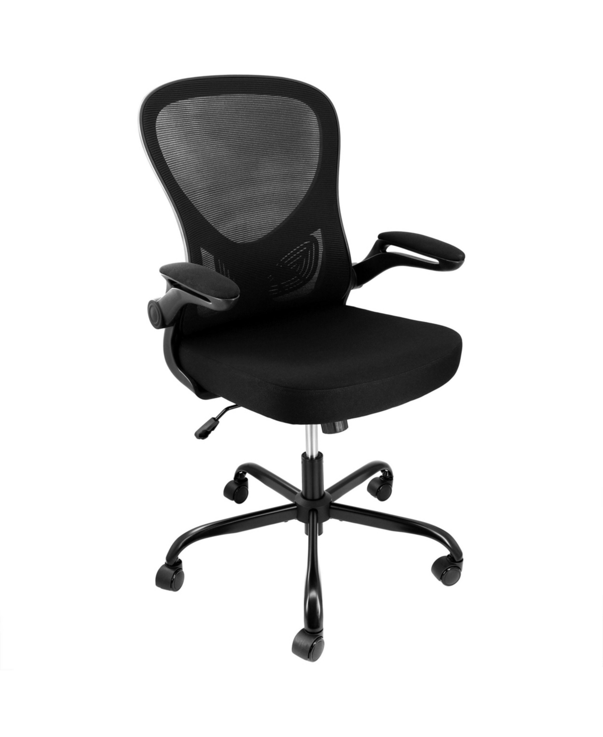 Click here for Elama Mid Back Adjustable Mesh and Fabric Office C... prices