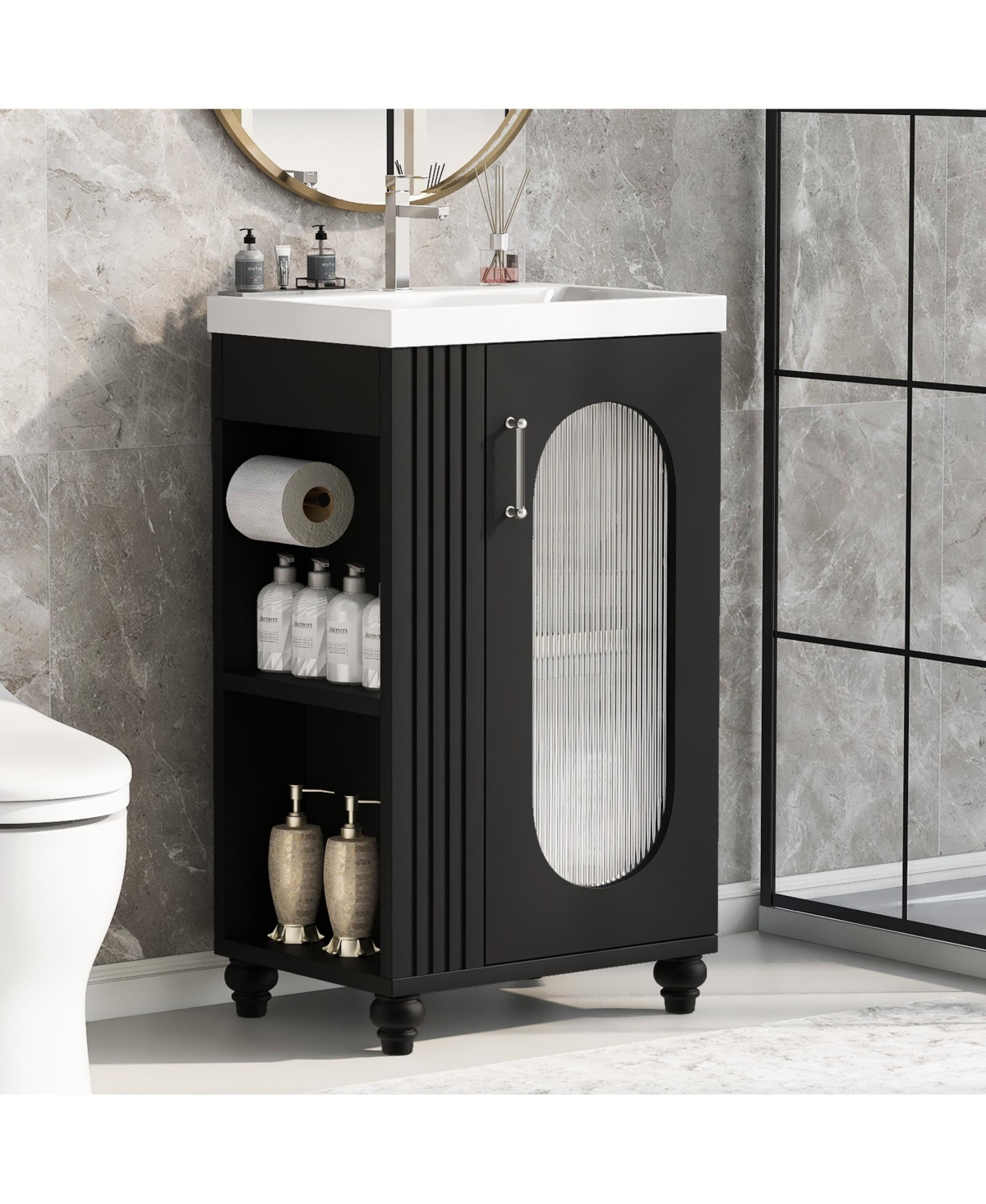Click here for Casainc 20 Bathroom Vanity with Sink  Cabinet with... prices