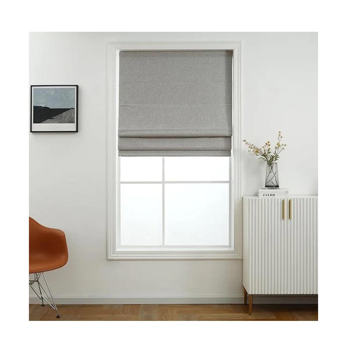 Click here for Shadisfy Linen Blended Belgian 100 Blackout Roman... prices