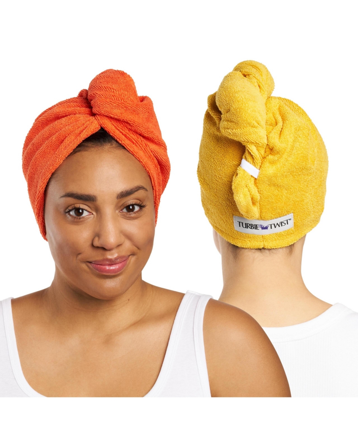 Click here for Microfiber Turbie Twist 2 Pack (Golden Rod  Orange... prices
