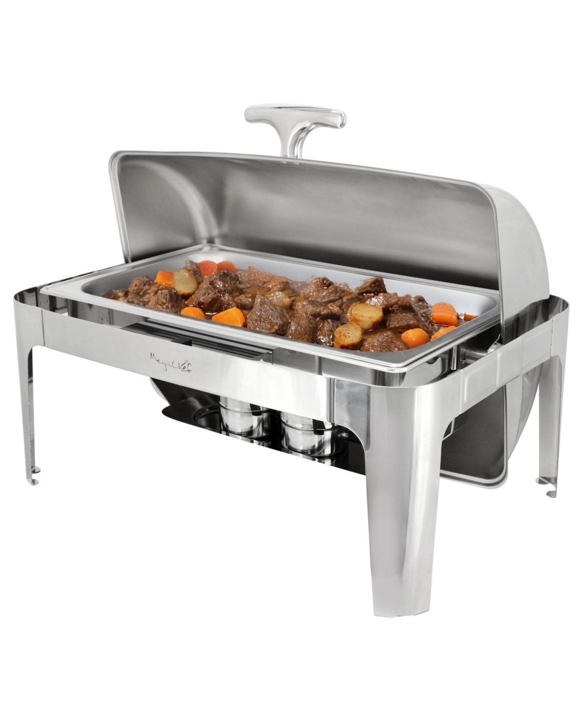 Click here for MegaChef 9.5 Quart Oblong Roll Top Stainless Steel... prices