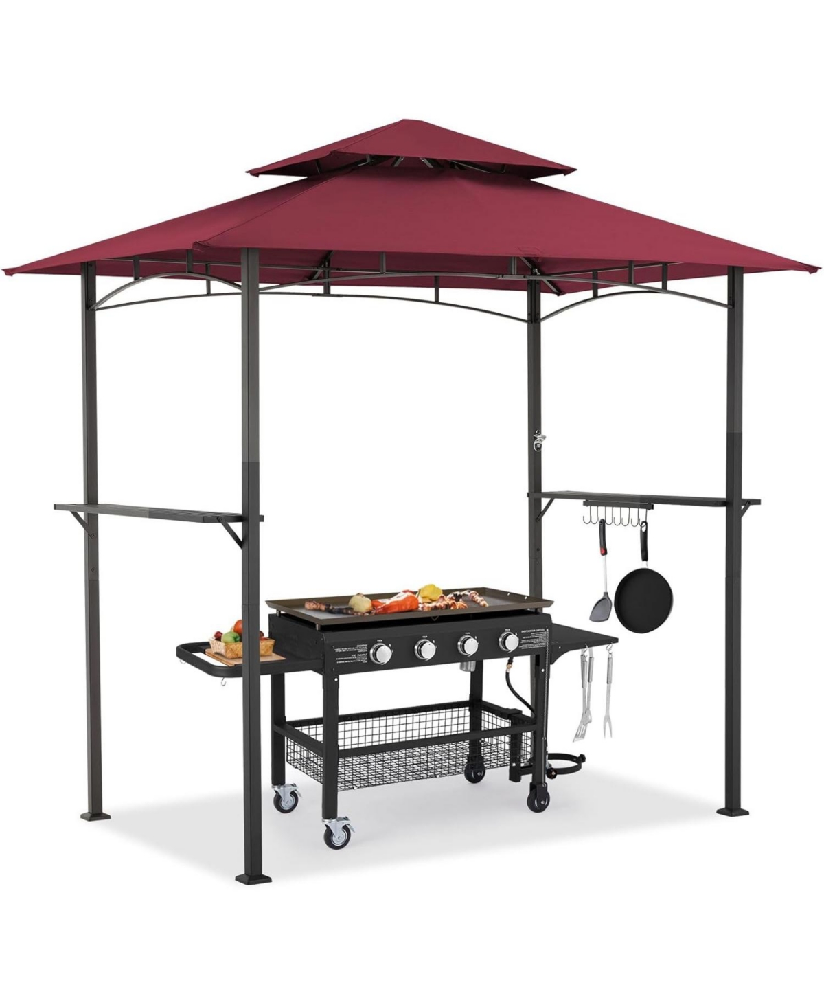 Click here for Aecojoy Grill Gazebo 8x5Outdoor Patio Backyard Bbq... prices