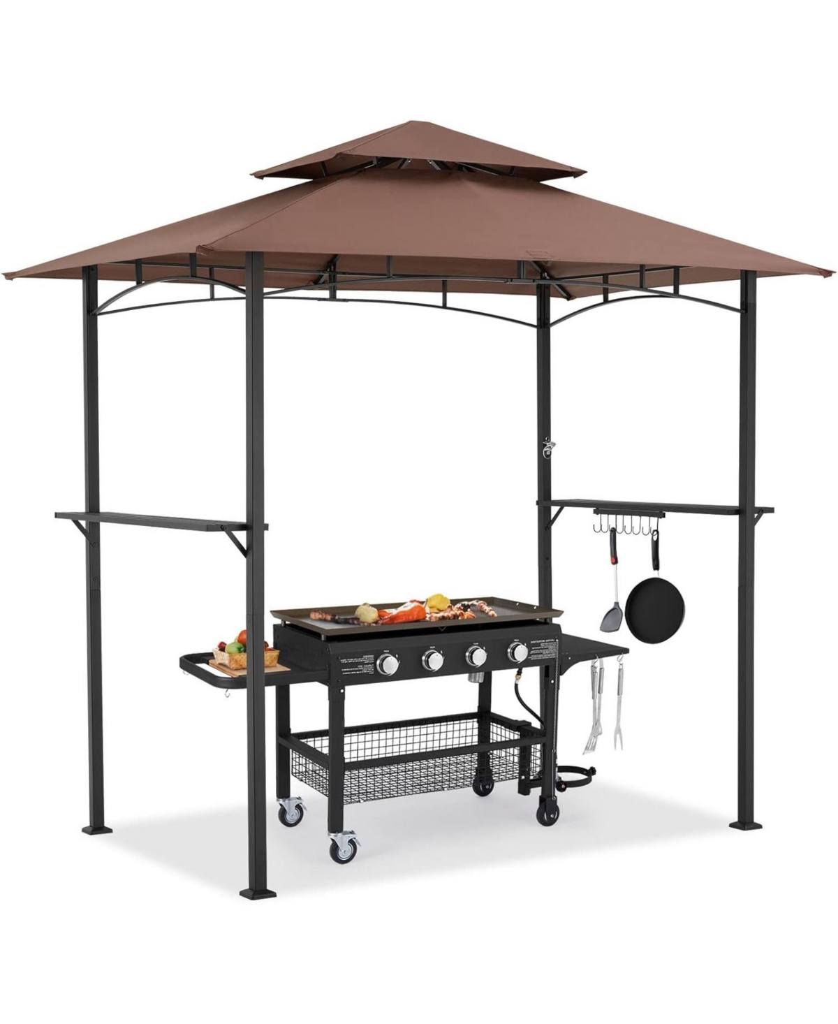 Click here for Aecojoy Grill Gazebo 8x5Outdoor Patio Backyard Bbq... prices