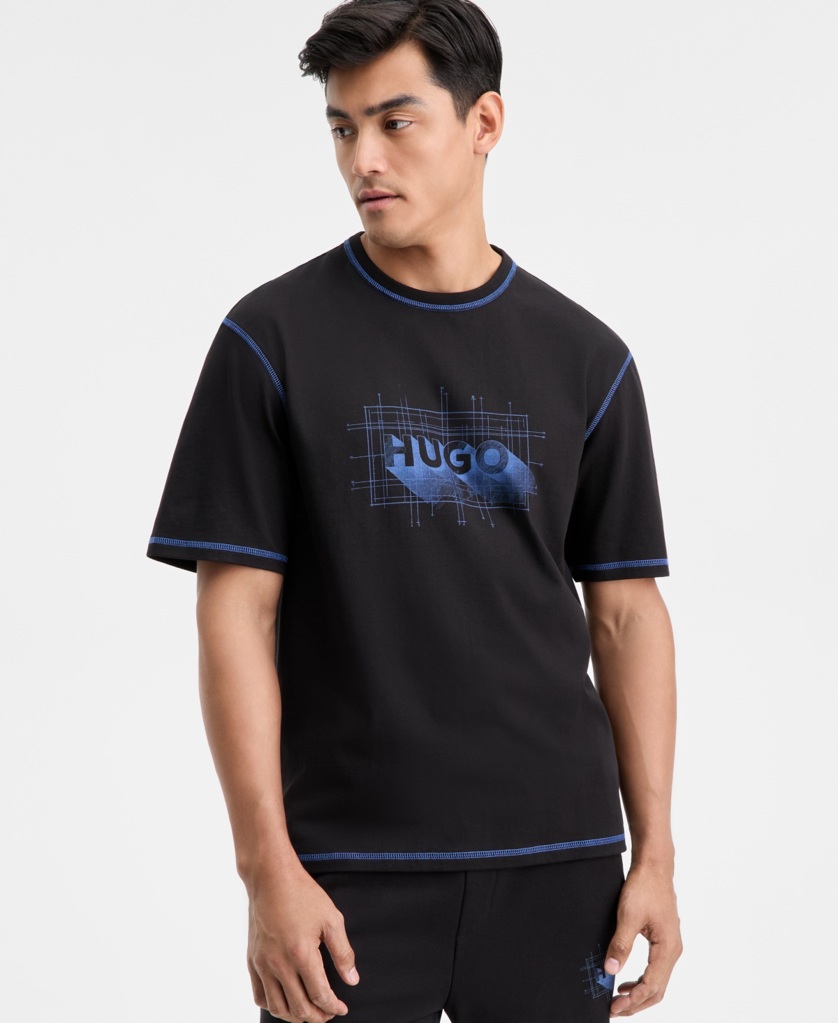 Click here for Hugo Boss Mens Nothal Short-Sleeve Logo Graphic T-... prices