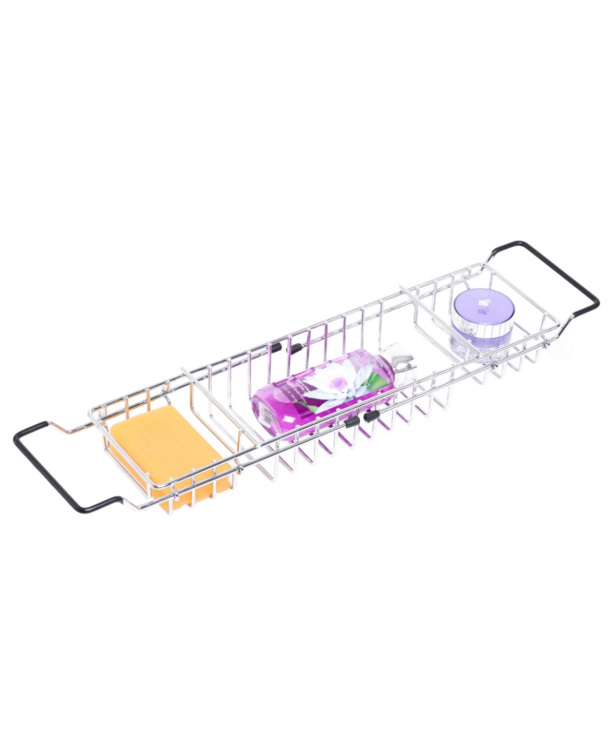 Click here for Basicwise Expandable Metal Bathtub Caddy With  Rub... prices
