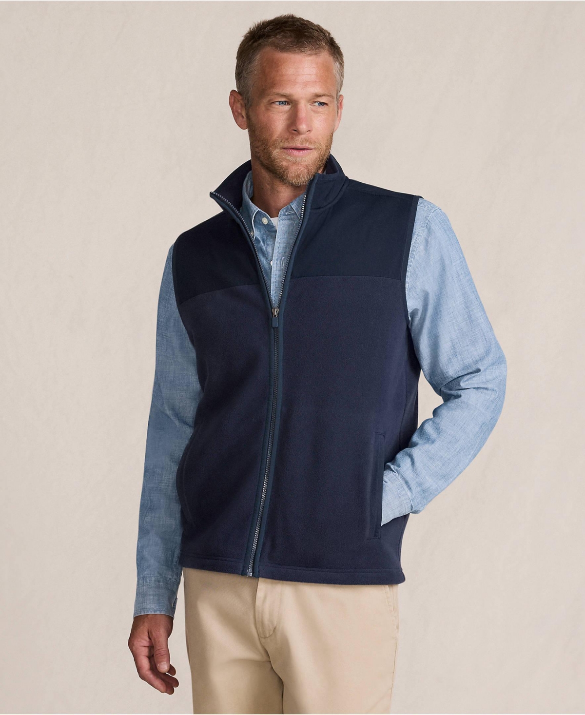 Click here for Lands End Big & Tall Anyweather RainDefense Fleece... prices