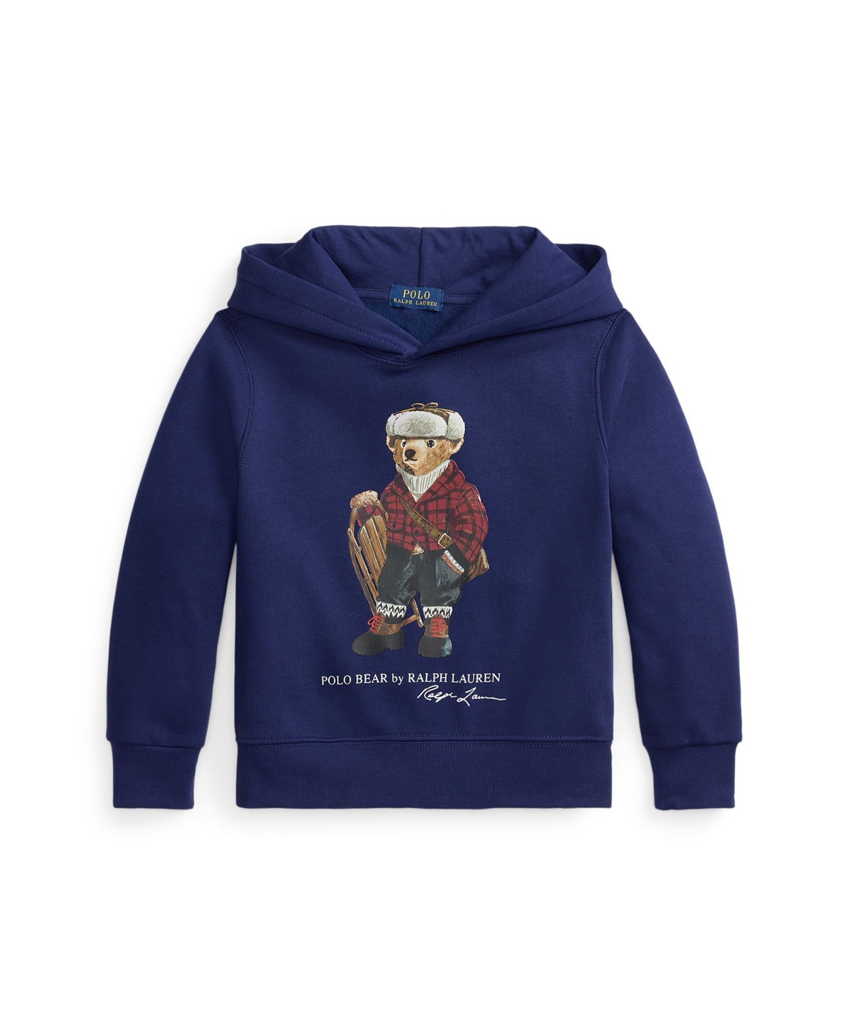 Click here for Polo Ralph Lauren Boys Polo Bear Fleece Hoodie - H... prices