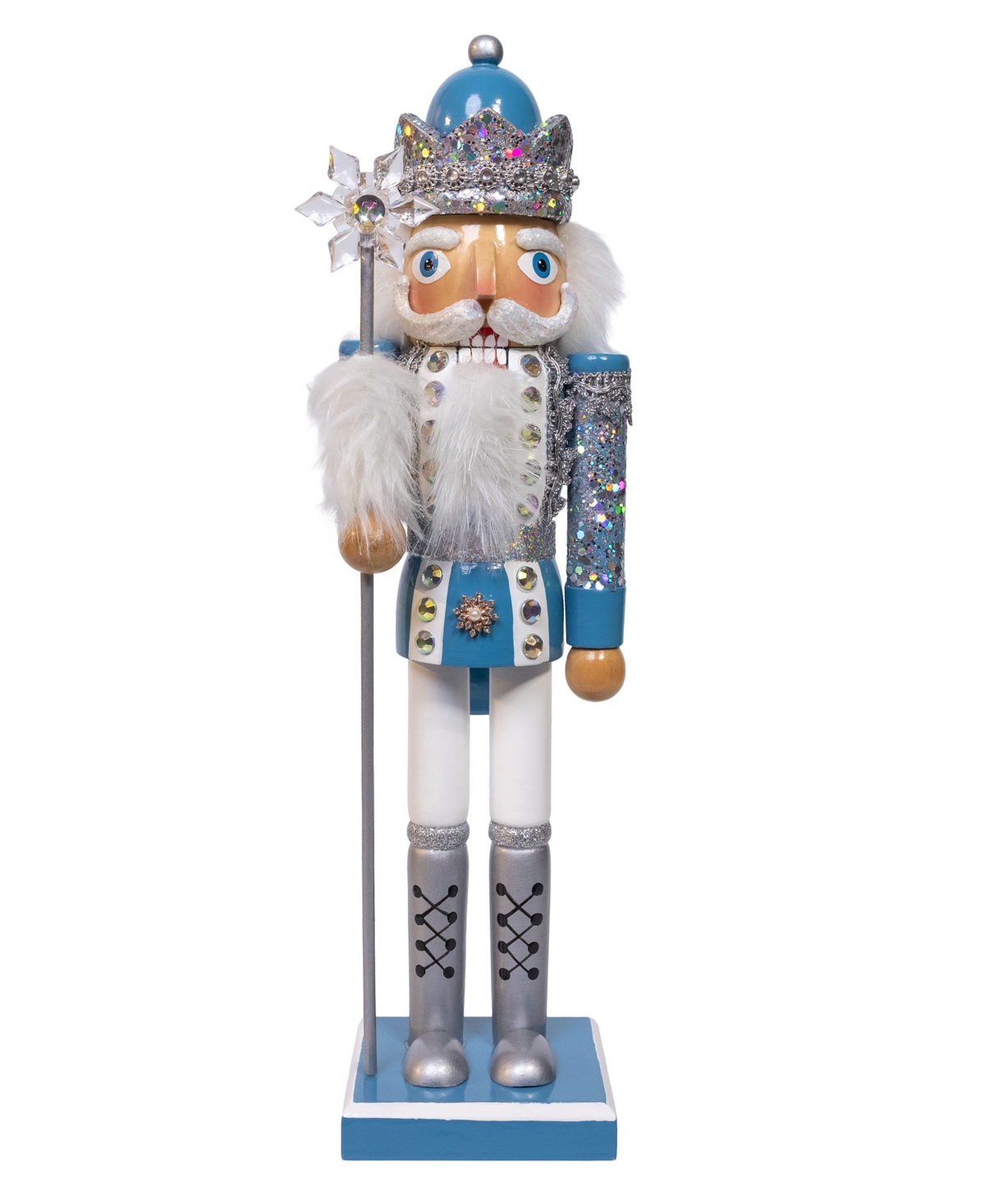 Click here for Kurt Adler Wooden 15-Inch Nutcracker - Blue prices