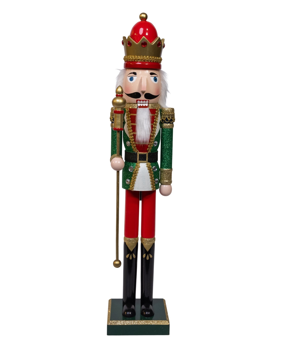 Click here for Kurt Adler Stately 22-Inch King Nutcracker - Red... prices