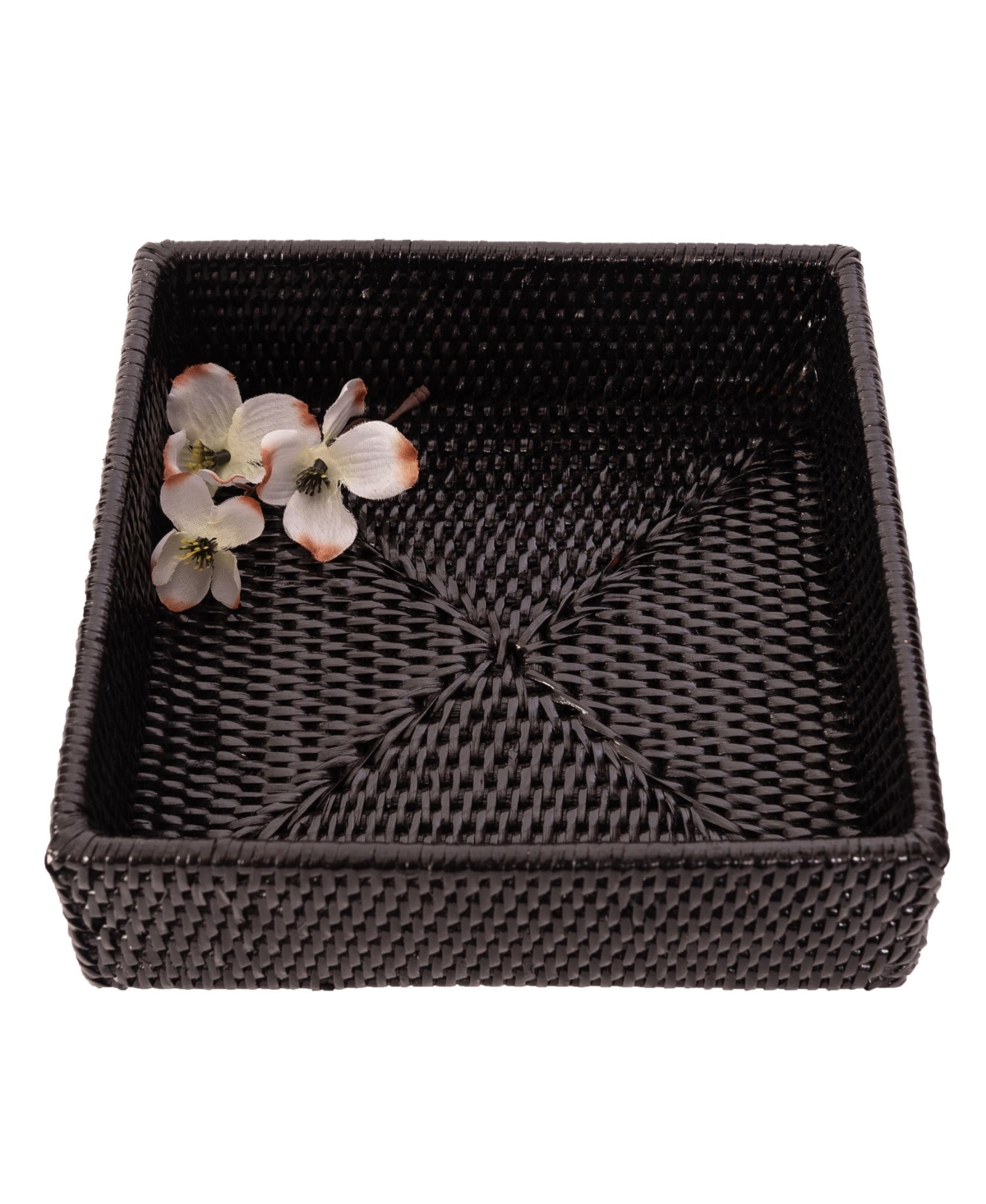 Click here for Artifacts Rattan Luncheon Napkin Holder - Tudor bl... prices