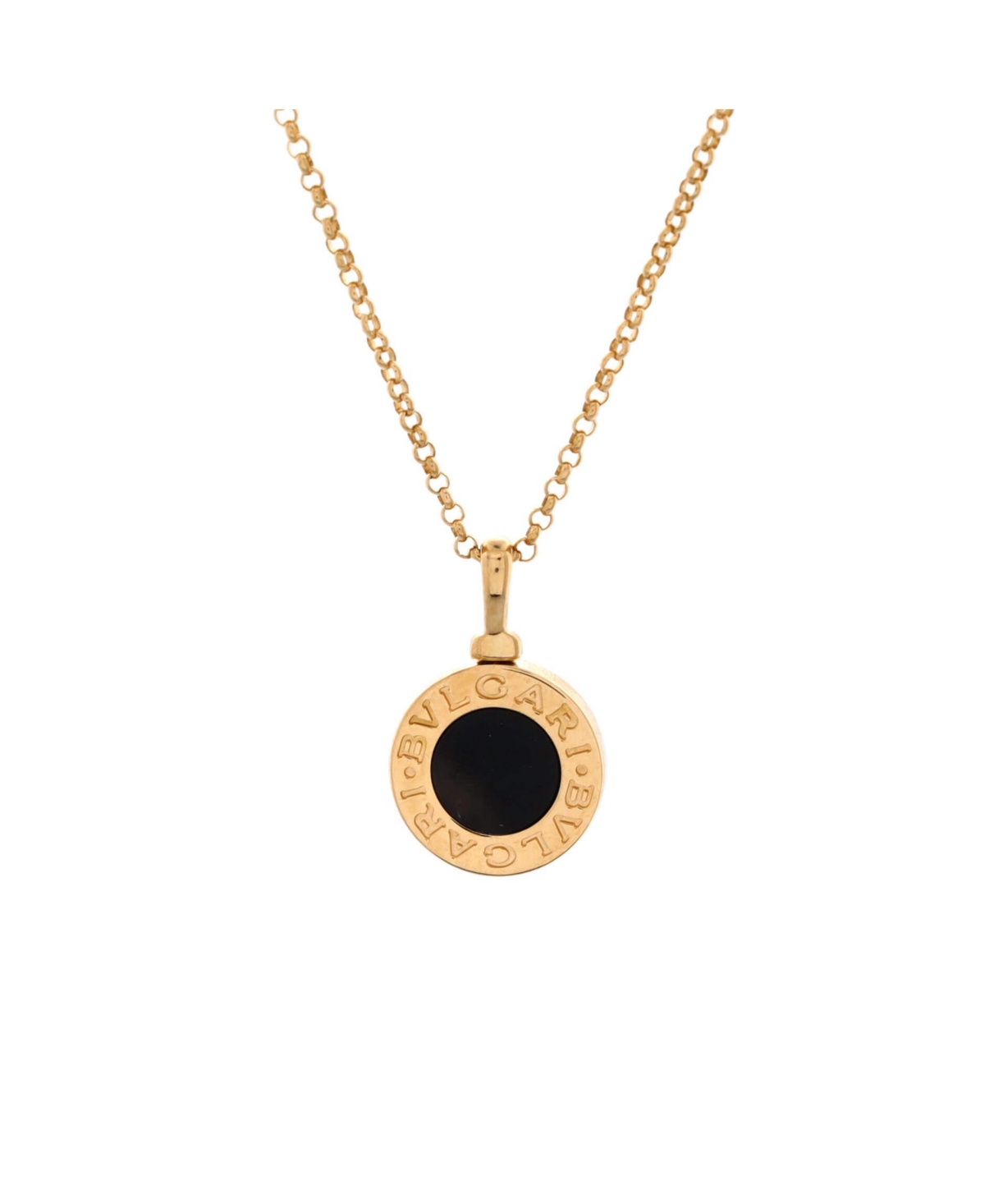 Click here for Pre-Owned Bvlgar Pendant Necklace - 18k yellow gol... prices