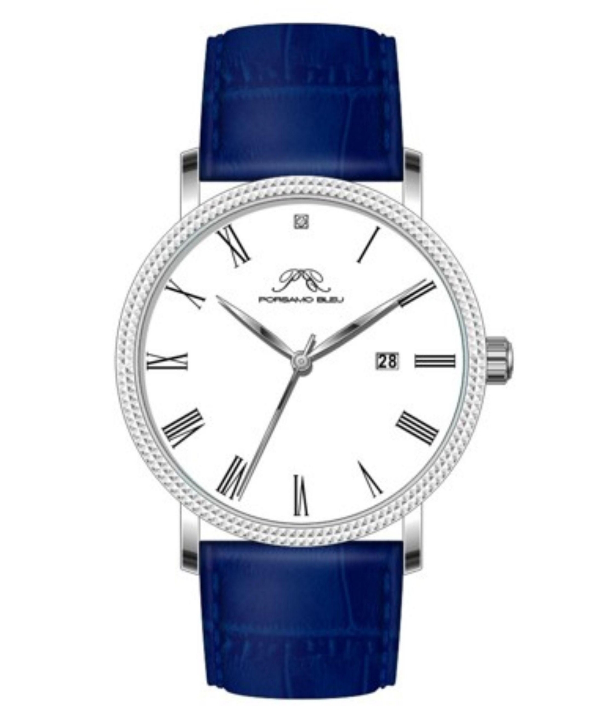 Click here for Porsamo Bleu Mens Veritas 1 Genuine Leather Band W... prices