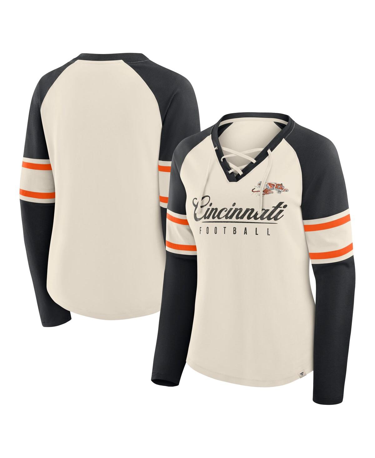 Click here for Fanatics Womens Cream/Black Cincinnati Bengals Hom... prices