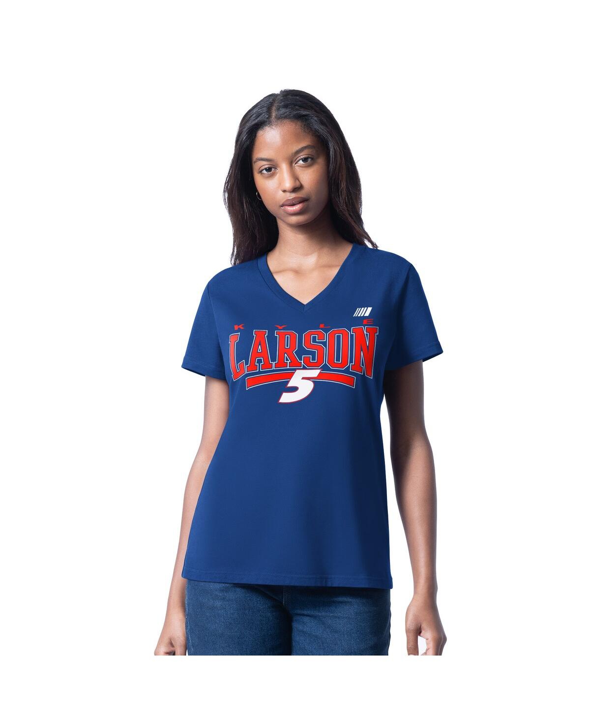 Click here for G-iii 4Her by Carl Banks Womens Royal Kyle Larson... prices