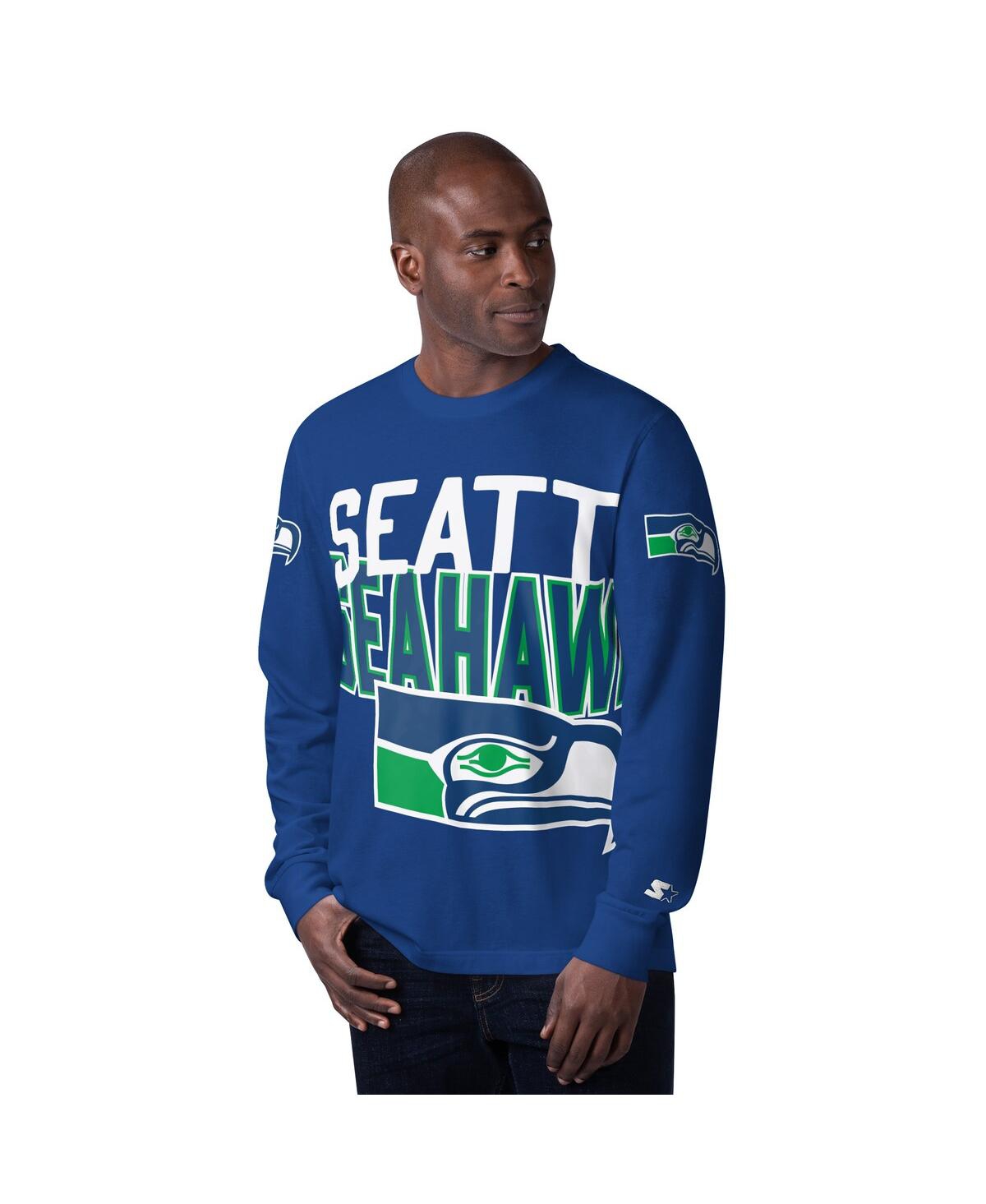 Click here for Starter Mens Navy Seattle Seahawks Extreme Clutch... prices