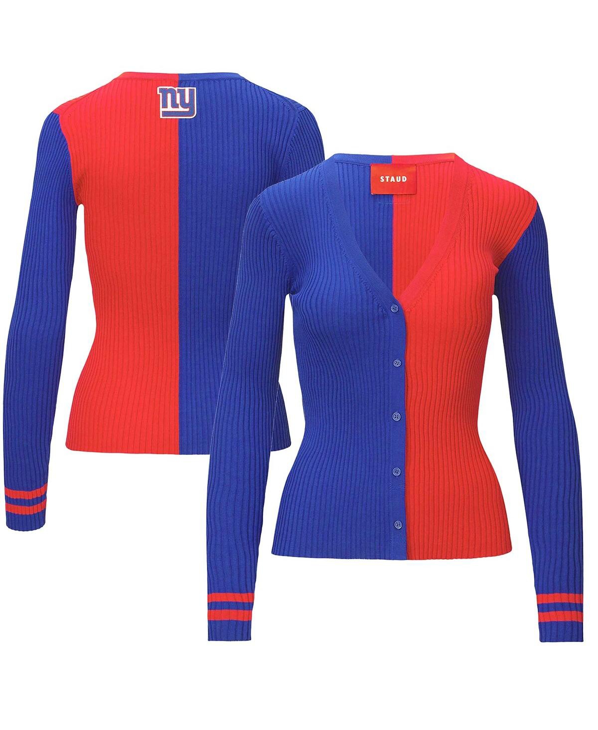 Click here for Staud Womens Royal/Red New York Giants Cargo Sweat... prices