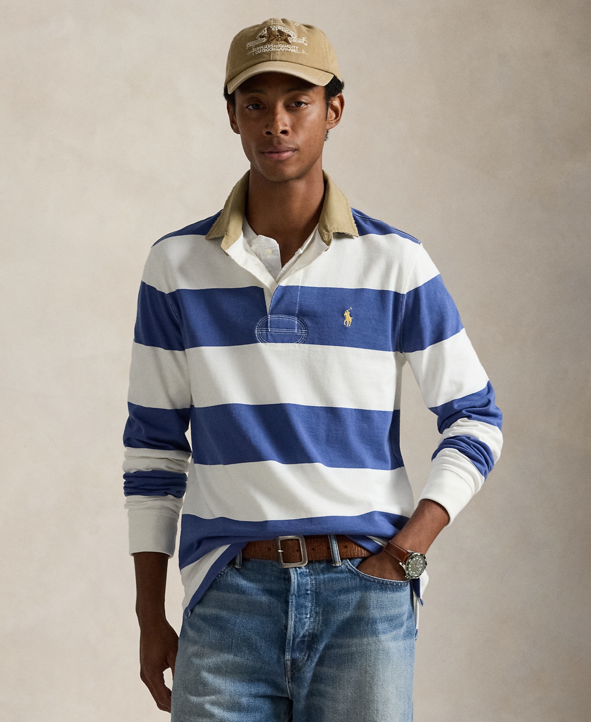 Click here for Polo Ralph Lauren Mens Classic Fit Rugby Shirt - O... prices