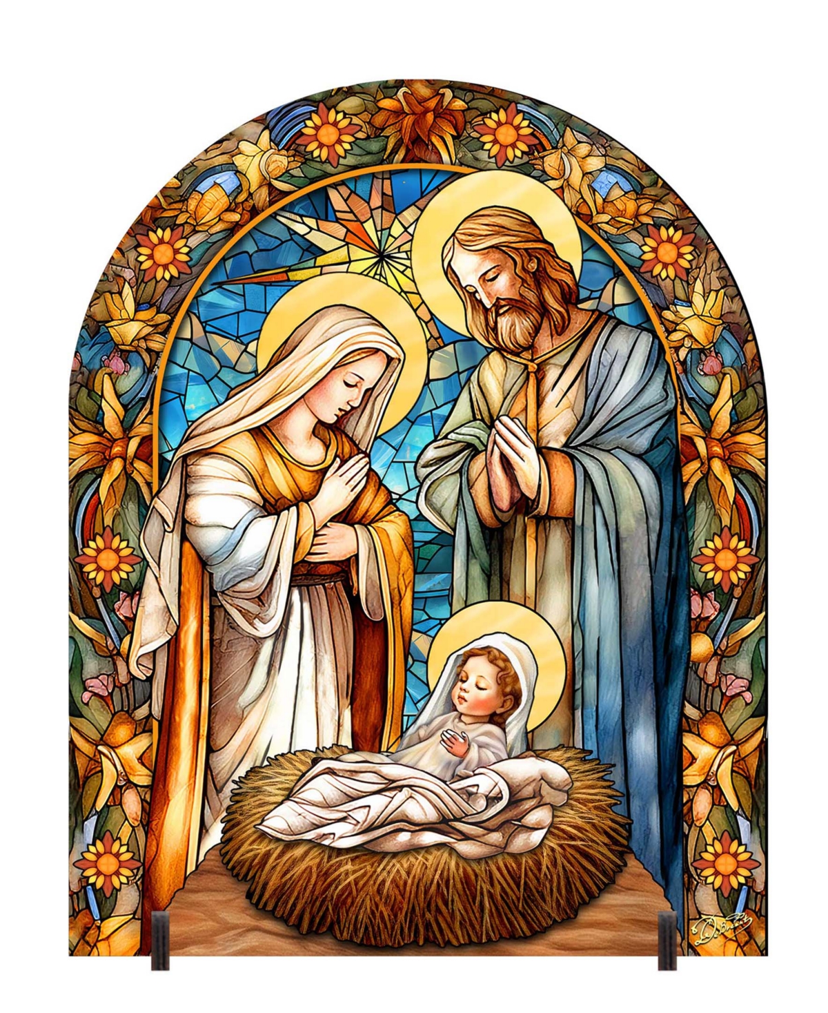 Click here for Designocracy Classic Nativity Outdoor Garden Decor... prices