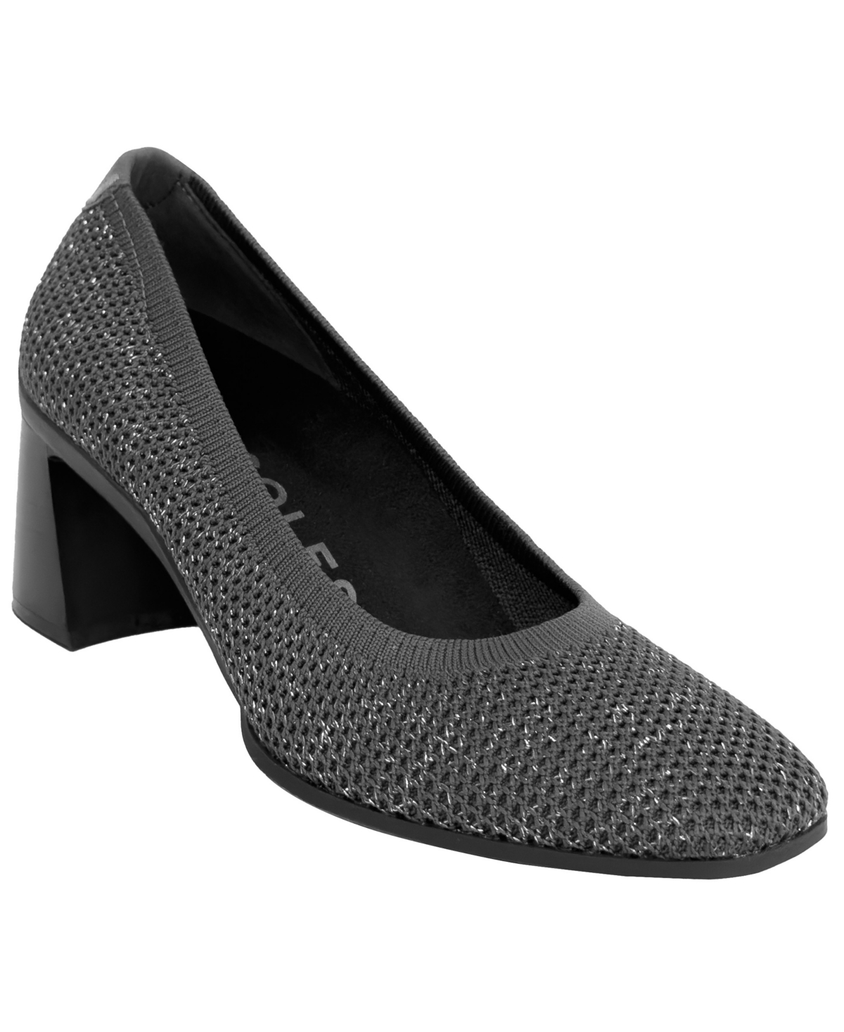 Click here for Aerosoles Womens Casanna Knit Pump - Gunmetal knit prices