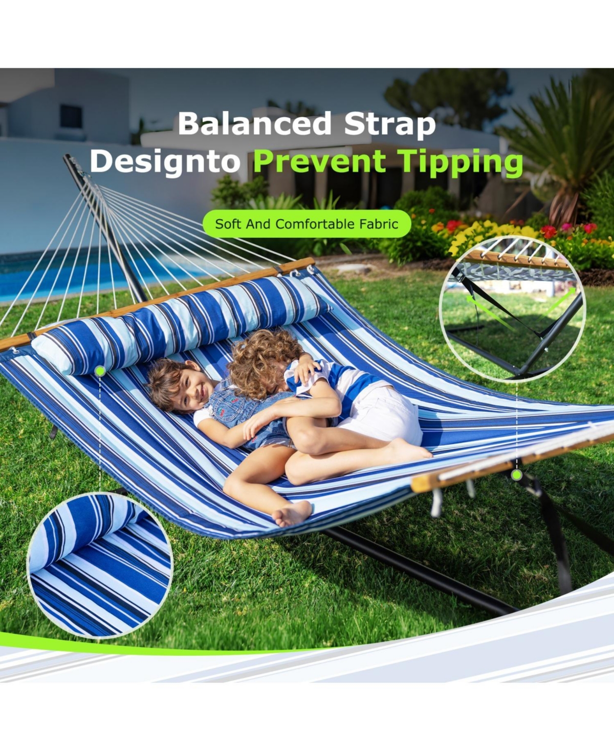 Click here for Gyroor Portable Hammock for Outdoor Camping and Ba... prices