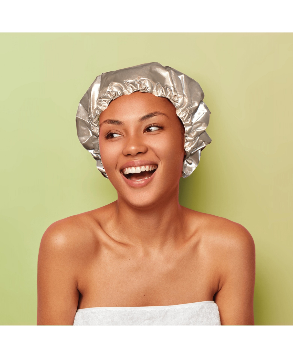 Click here for Satin Shower Cap - Champagne prices