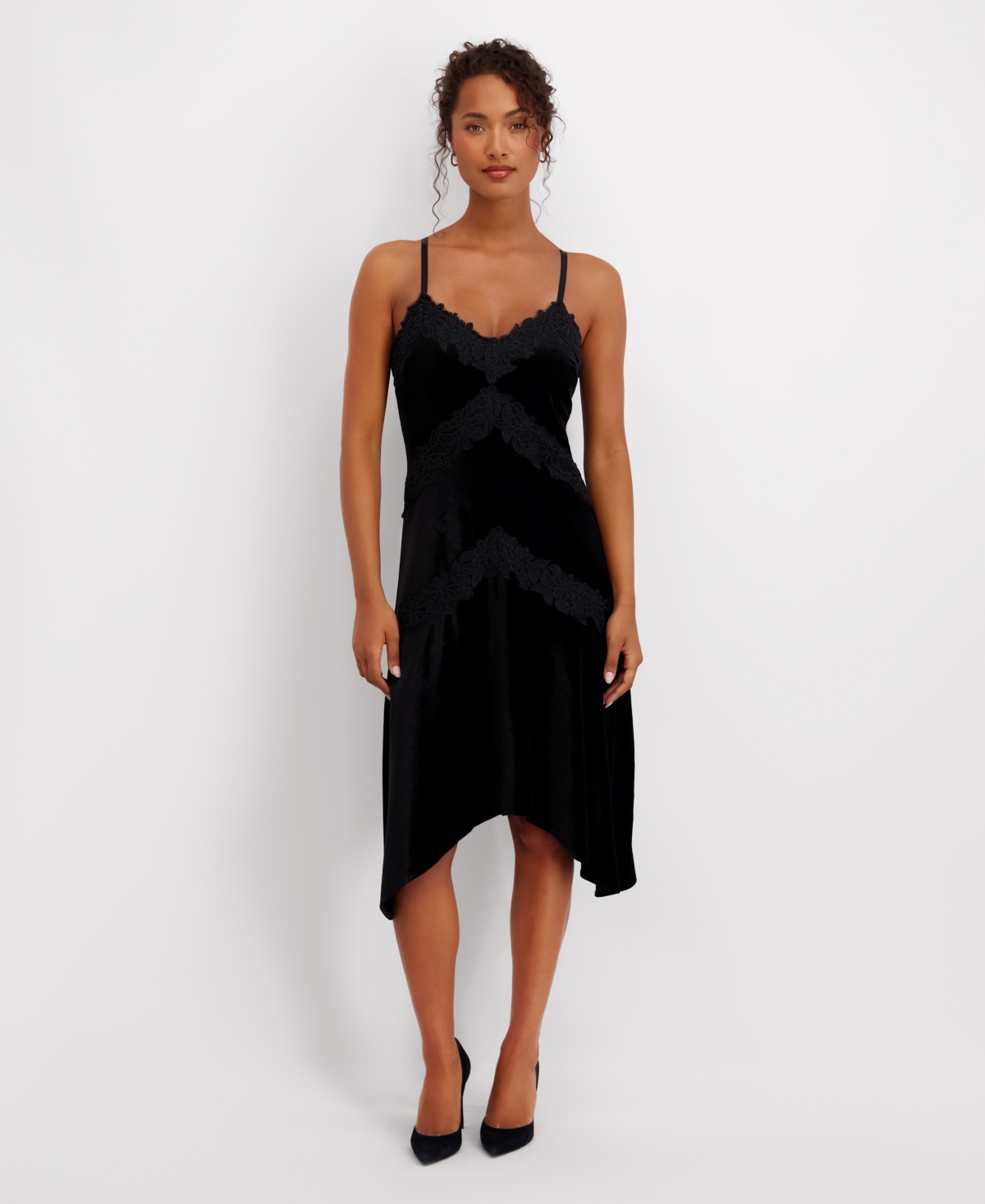 Click here for Siena Womens Sleeveless V-Neck Dress - Black prices