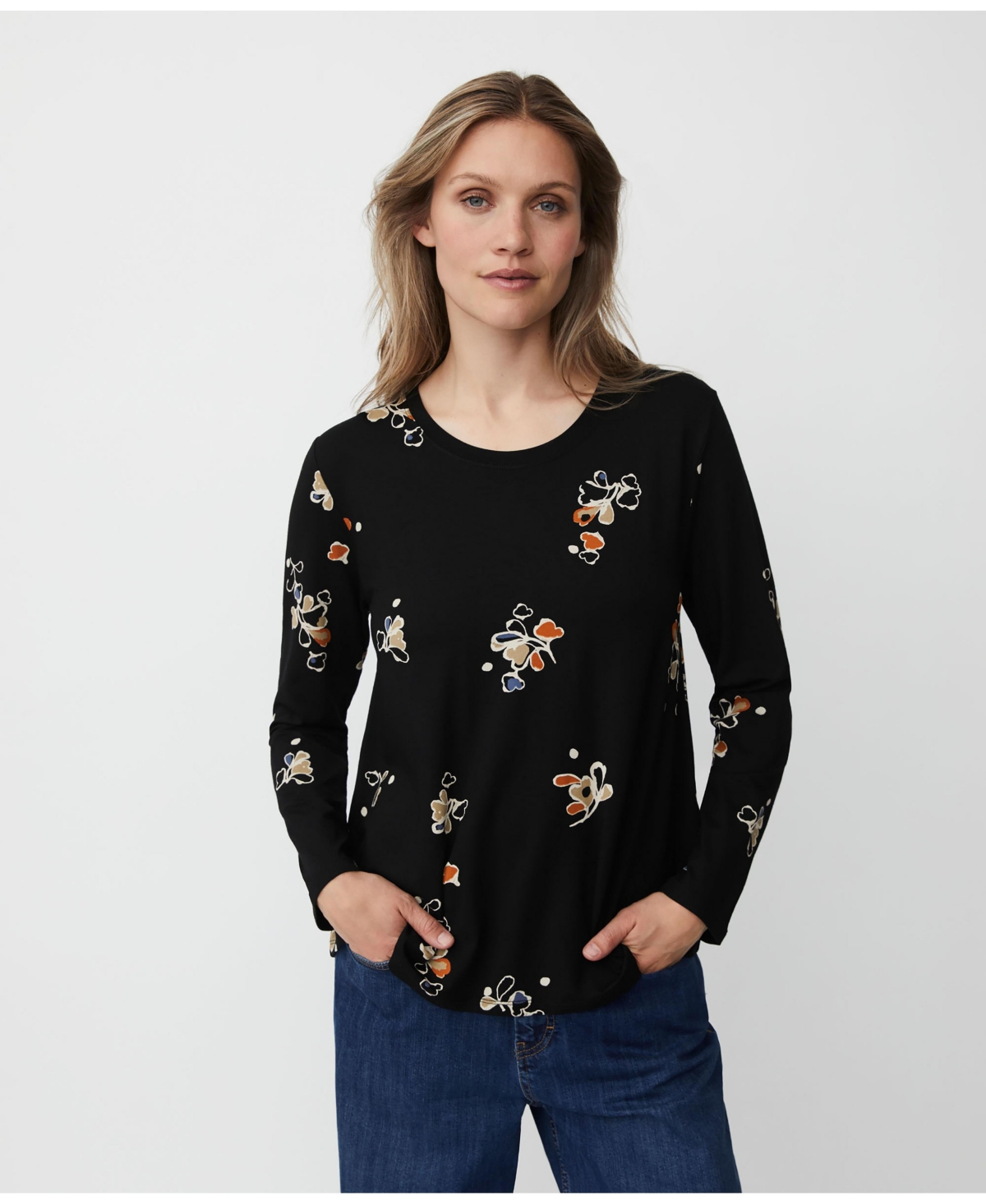 Click here for Masai Copenhagen Womens Long Sleeve Round Neck Blo... prices
