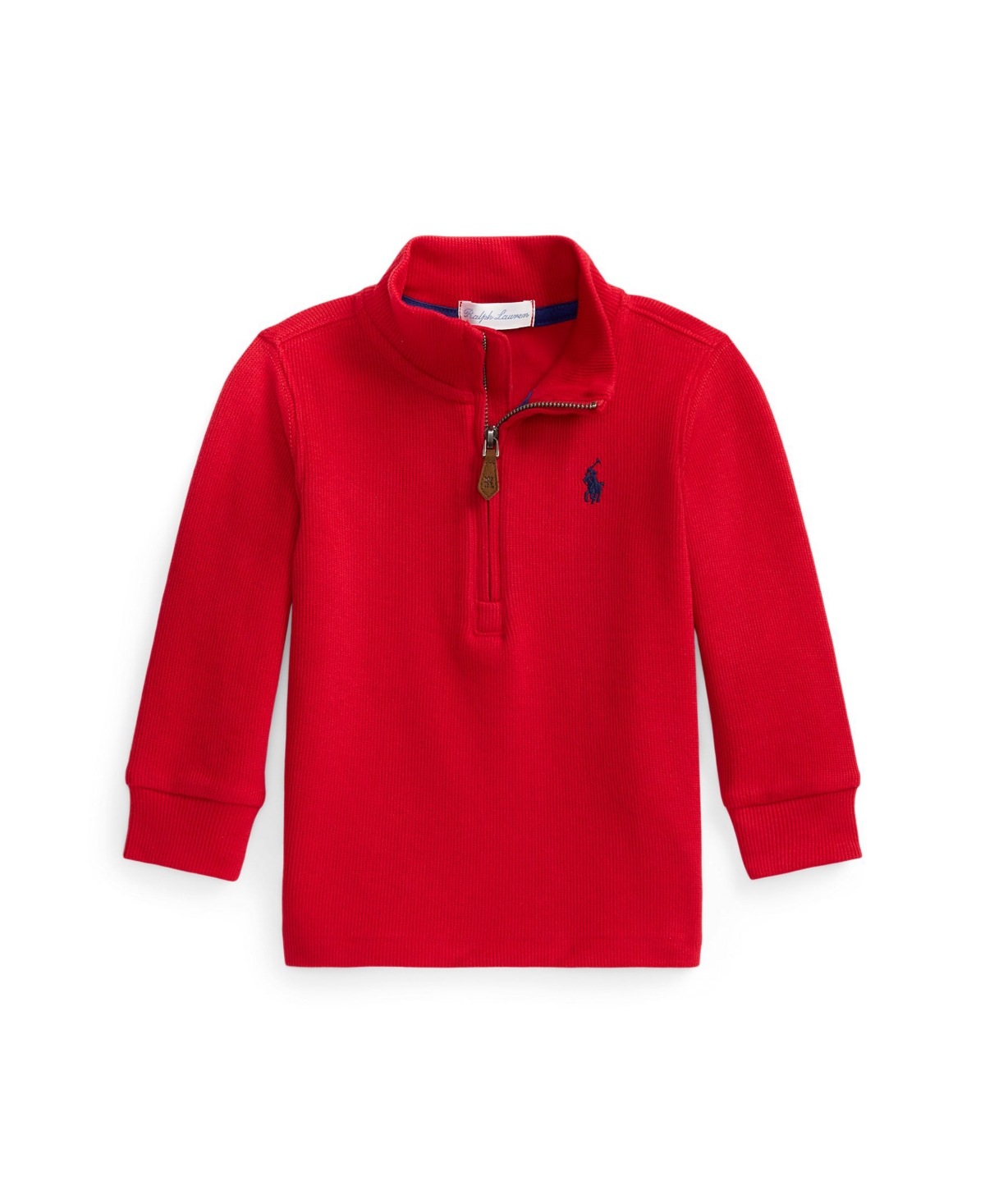 Click here for Polo Ralph Lauren Baby Boys Quarter-Zip Sweater -... prices