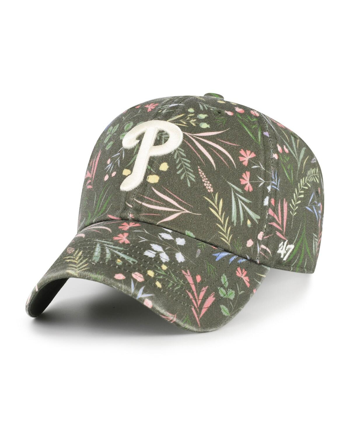 Click here for 47 Brand Womens Olive Philadelphia Phillies Moss V... prices