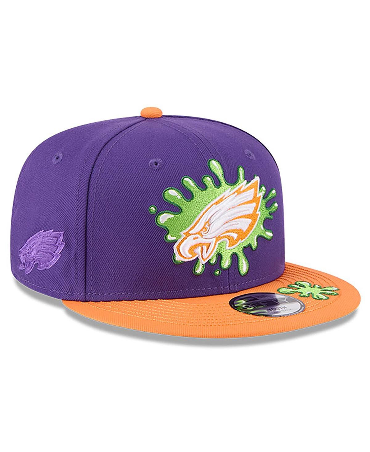 Click here for New Era Big Boys and Girls Purple/Orange Philadelp... prices