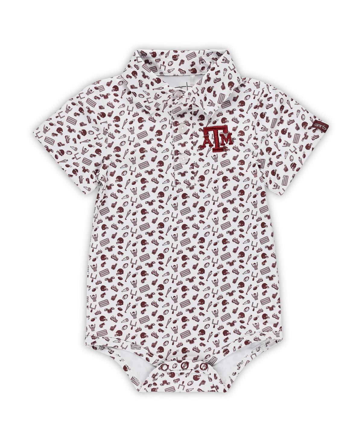 Click here for Garb Baby Boys and Girls Maroon Texas A&M Aggies T... prices